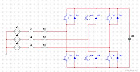Simulink搭建三相pwm整流器过程 Csdn博客