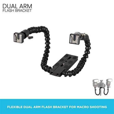 Jual Flexible Dual Arm Flash Bracket For Macro Shooting Di Seller Owl Store Cengkareng Timur