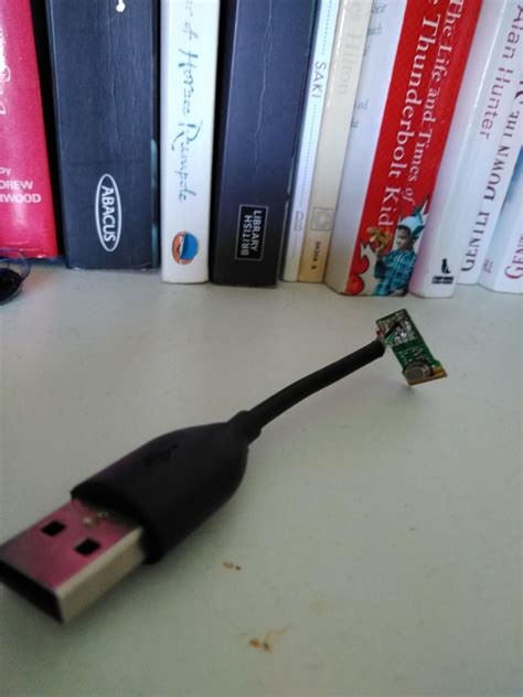 usb mouse dongle fell to bits made it into a dangle r