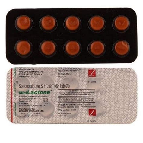 Mini Lactone Strip Of 10 Tablets Health And Personal Care
