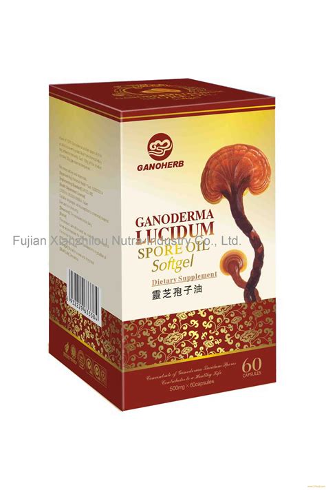 Ganoderma Lucidum Spore Oil Softgel China Ganoherb Price Supplier 21food