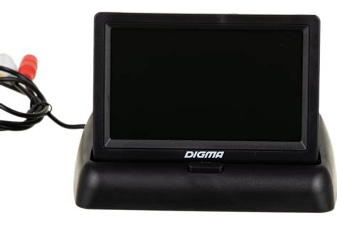 Автомобильный монитор DIGMA DCM-432 4.3", 16:9, 480x272, 2.5 Вт 480630 ...