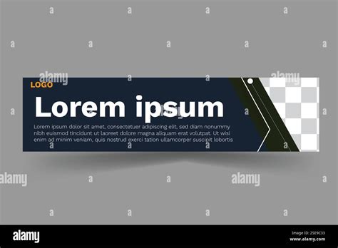 LinkedIn Profile Cover Stock Vector Image Art Alamy