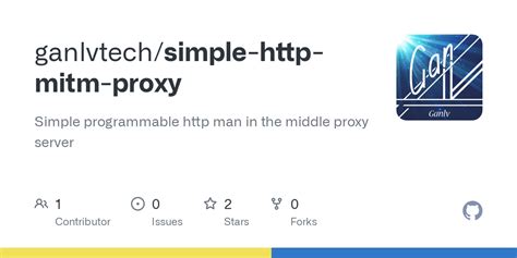 Github Ganlvtechsimple Mitm Proxy Simple Programmable Man