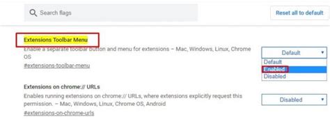 How To Enable Google Chrome S New Extension Menu