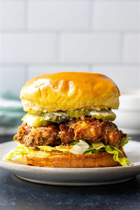 Hot Honey Chicken Sandwich This Home Kitchen