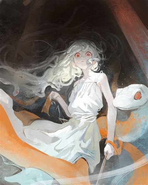 Sengoku Nadeko God Nadeko And Kuchinawa Monogatari Drawn By Kanji