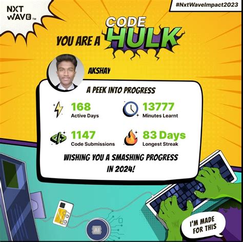 Nxtwave Progress Report Rahulattuluri Akshay Bane Posted On The Topic Linkedin