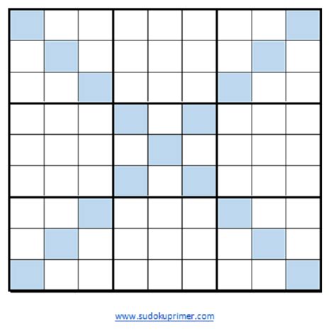 Free Blank Sudoku Grids