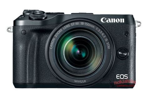 Стали известны характеристики беззеркальной камеры Canon EOS M6