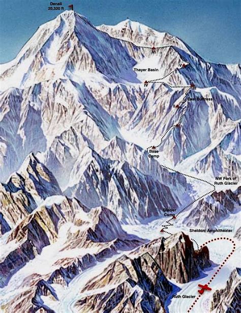 Denali East Buttress Route Photos Diagrams And Topos Summitpost