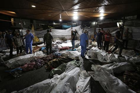Hundreds Feared Dead After Gaza Hospital Blast
