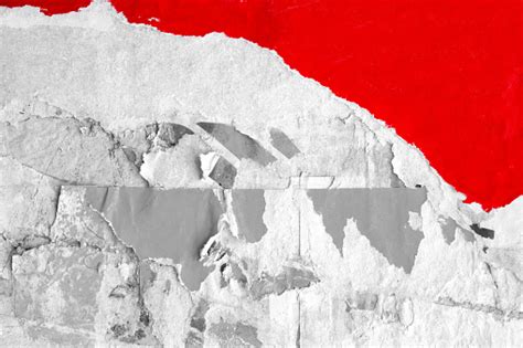 오래 찢어진 빈 찢어진 종이 구겨진 주름 포스터 그런 지 텍스처 배경 배경 플래카드 텍스트에 대 한 빈 공간 0명에 대한 스톡 사진 및 기타 이미지 Istock