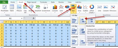 How To Make A Weekly Hour Time Worked Gantt Chart In Excel Excel Dashboard Templates