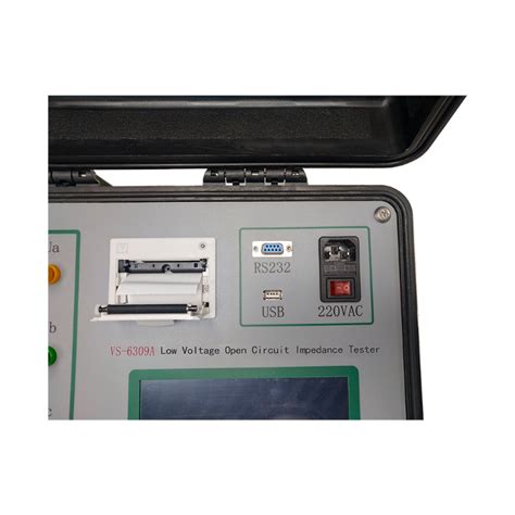 China Portable Short Circuit Impedance Tester Impedance Voltage Analyzer For Transformer China