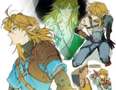 Link The Legend Of Zelda Drawn By M M Pb Danbooru