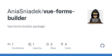 Github Aniasniadek Vue Forms Builder Vue Forms Builder Package