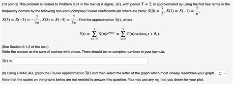 Solved 10 ﻿points ﻿this Problem Is Related To Problem 931