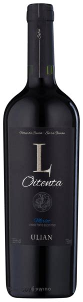 2017 Ulian L Oitenta Merlot Vivino Us