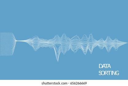 Data Sorting Abstract Vector Illustration Stock Vector Royalty Free 656266669 Shutterstock