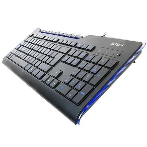 A4 Tech KD-800L Q TR USB Işıklı Klavye - Siyah - incehesap.com