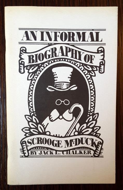 An Informal Biography Of Scrooge Mcduck Jack Chalker Disney Carl