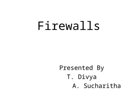Ppt Firewalls Ppt Dokumen Tips