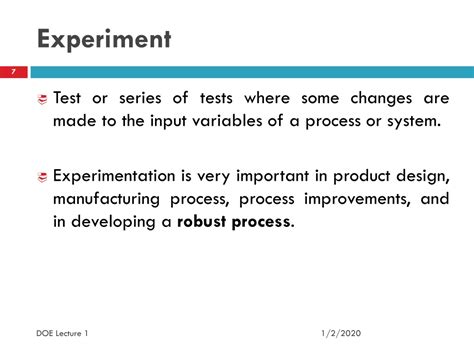 Ppt Design Of Experiment Powerpoint Presentation Free Download Id9352417
