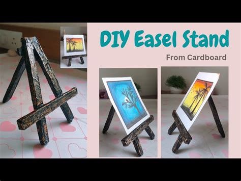 Diy How To Make An Easel Stand