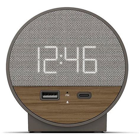 Nonstop Station E Small Alarm Clock One Usb C Port And One Usb A