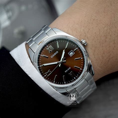 Casio Brown Dial Stainless Steel Couple Watch Mtp Ltp 1302dd 5avdf