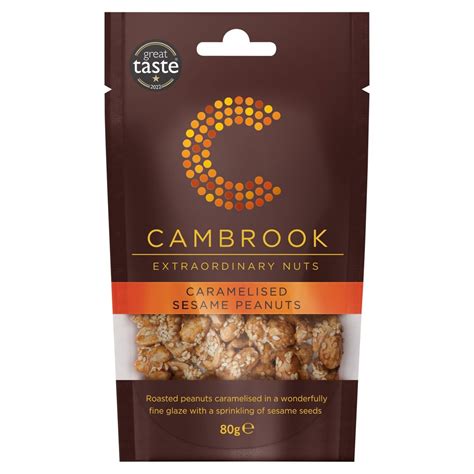 Cambrook Caramelised Sesame Peanuts Ocado