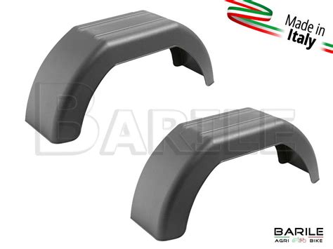 Coppia Parafango Ruota 10 Plastica Carrello Auto Moto Barca Rim