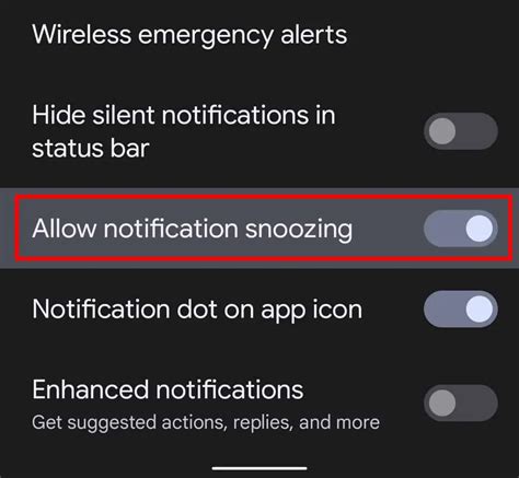 How To Snooze Notifications On Android