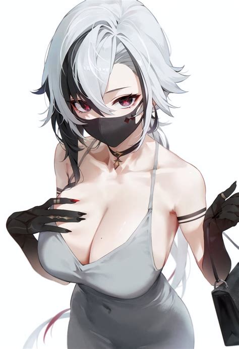 Arlecchino Genshin Impact Drawn By Hyeonwook Danbooru
