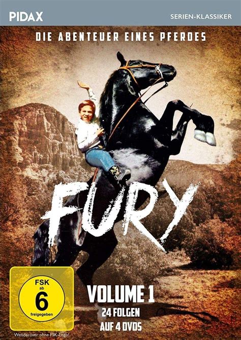 Fury Die Abenteuer Eines Pferdes Vol 1 Die Ersten 24 Folgen Der