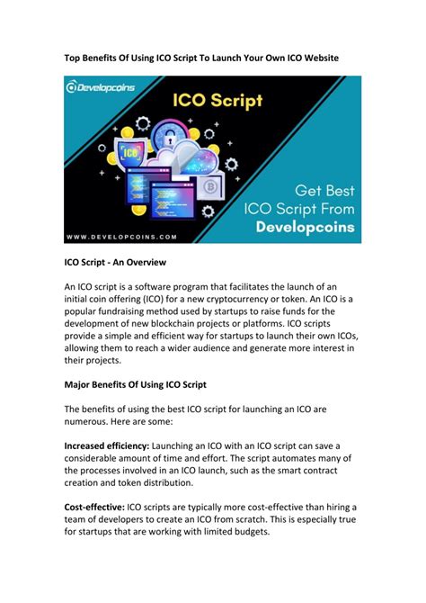 Ppt Ico Script Software Powerpoint Presentation Free Download Id
