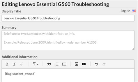 Create A Troubleshooting Page IFixit EDU