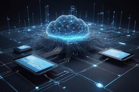 Premium Photo Blue Hues Of Connectivity Exploring Dynamic Networks