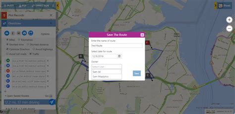 Save And Share Optimized Route From Within Dynamics Crm365