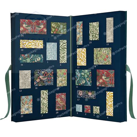 Packaging Beauty Advent Calendar Packaging Box With Logo For Advent