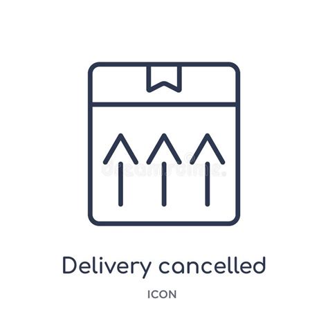 Linear Delivery Info Icon From Delivery And Logistic Outline Collection Thin Line Delivery Info
