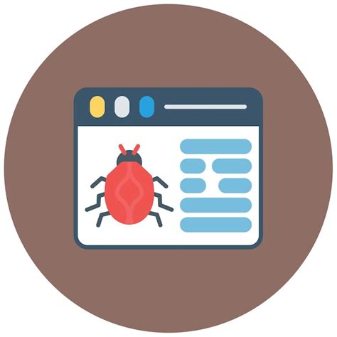 Premium Vector Web Malware Flat Illustration