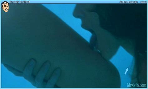 Naked Brandy Ledford In Zebra Lounge