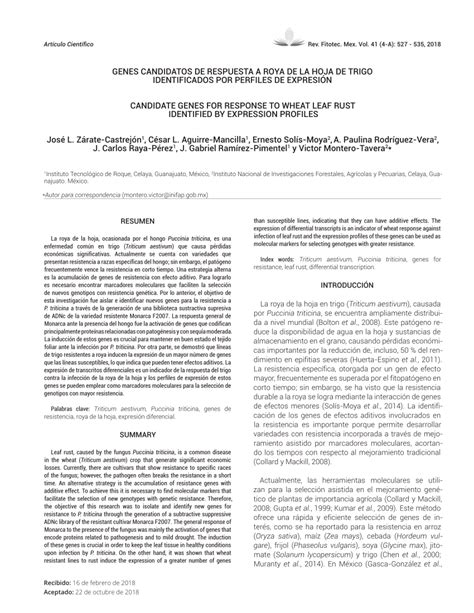 Pdf Candidate Genes For Response To Wheat Leaf Rust Identified By