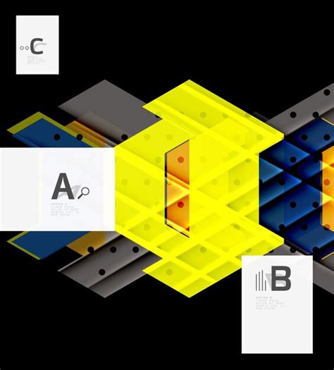 Premium Vector Colorful Abstract Shapes Background Minimalistic Design