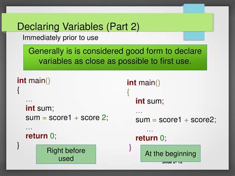 Basics Variables Assignments Io Ppt Download