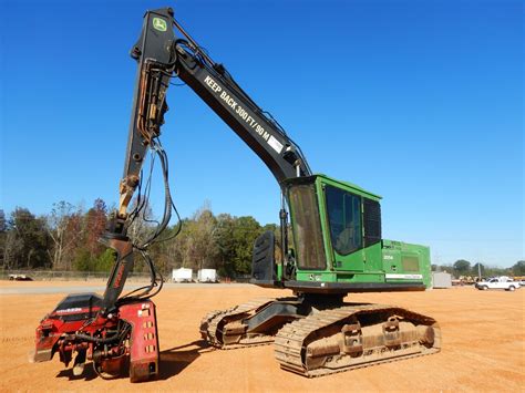 2006 John Deere 2054 Logging Processor Harvester J M Wood Auction Company Inc
