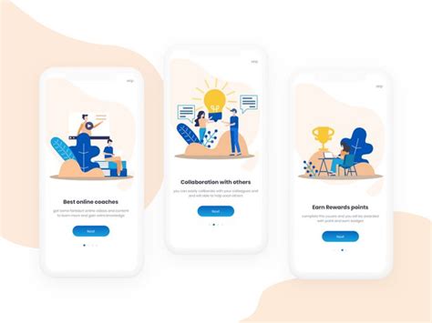 Learning App Illustration App Design Inspiration Mobile App Design Web Design Websites