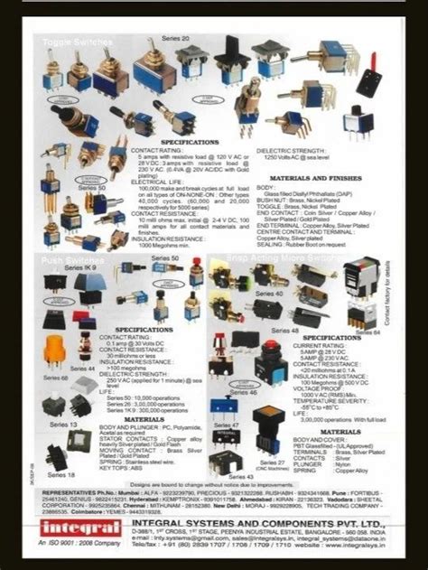 Tiny Push Button Switches At ₹ 35number Push Button Switches In